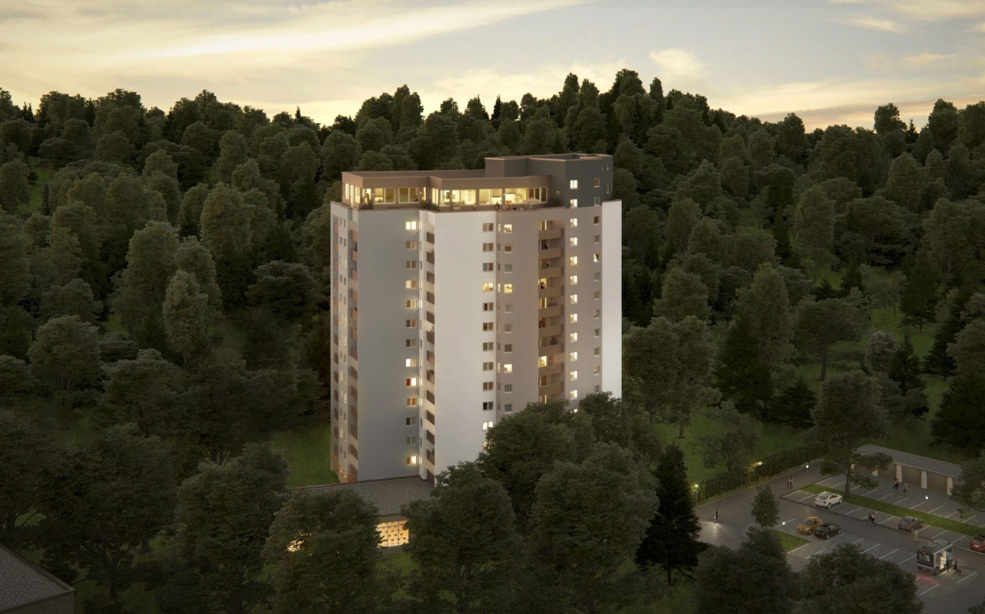 POHA House Aachen - Living and coming together