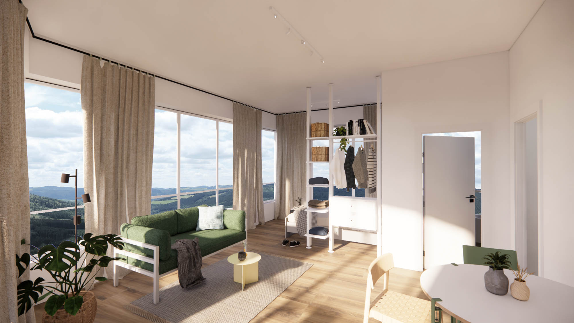 POHA House Aachen - Living and coming together